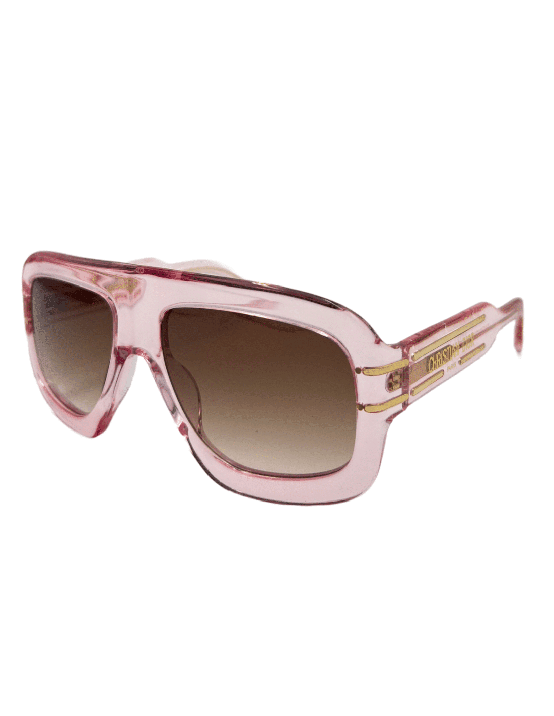 CD Signature M1U 40F1 Square Shape Rosa Cafe | Black Eye