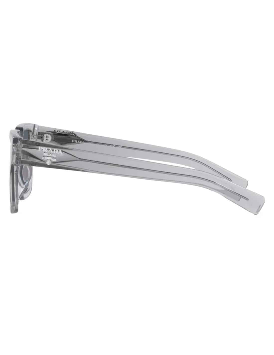 SPR 03ZS U43-0A9 Square Shape Grey Transparent | Black Eye